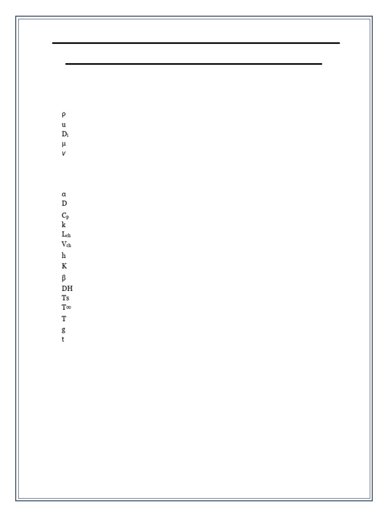 Dimensionless Numbers in Chemical Engineering | PDF | Boundary Layer ...