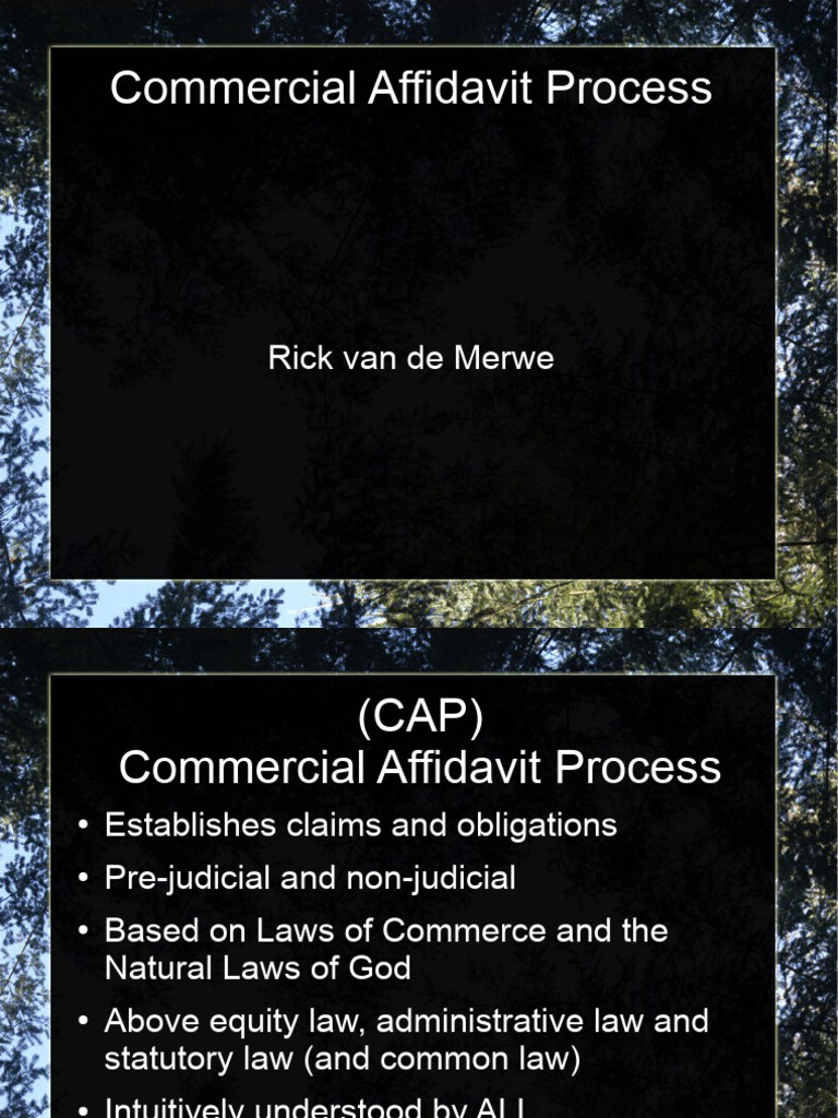 New Cap-Presentation | PDF | Affidavit | Justice