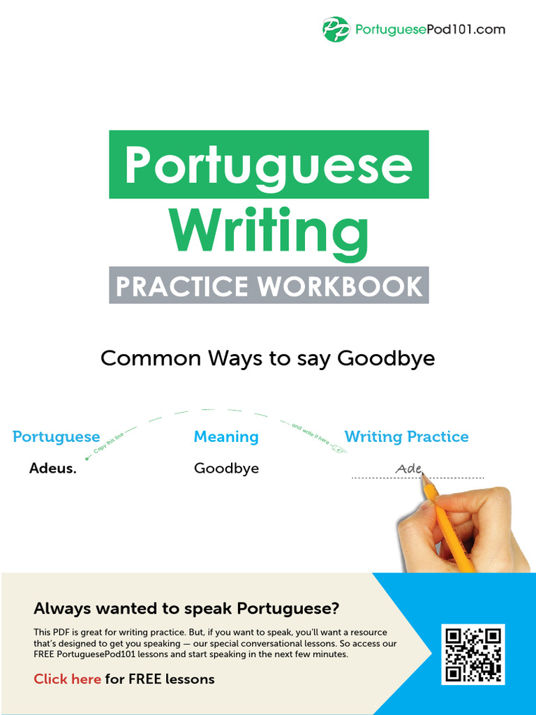 Portuguese Goodbye Practice | PDF
