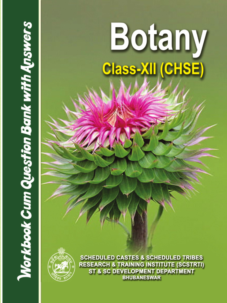 4 Class XII Botany CHSE Workbook 241128 195349 | PDF | Flowers ...