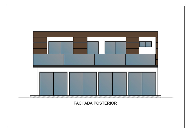 Fachada Posterior | PDF