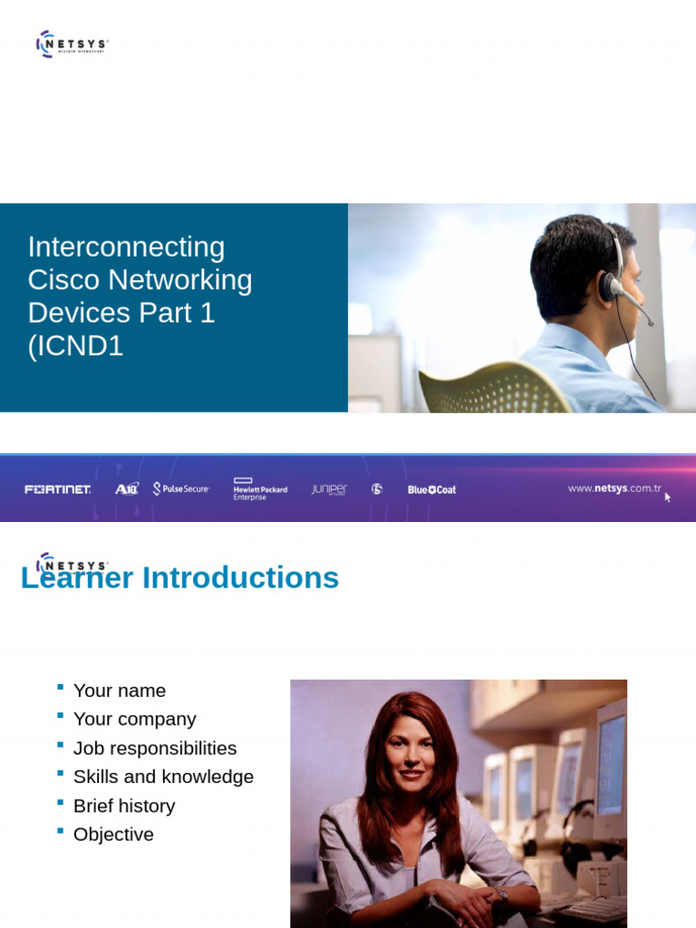 Introduction to Cisco Networking ICND1 | PDF | Computer Network | Local ...