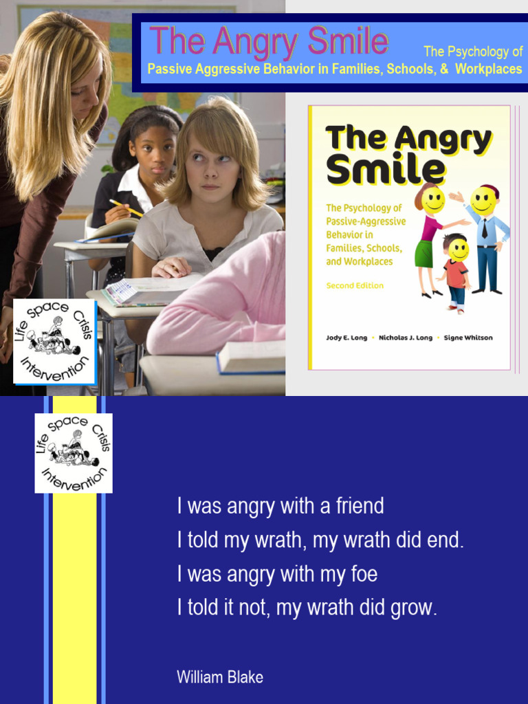 ANGRY SMILE - Powerpoint HANDOUT For Online Course | PDF | Anger | Thought