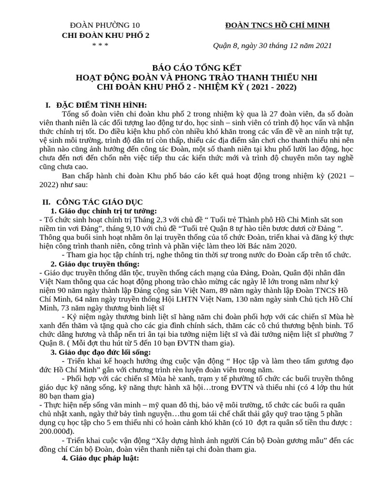 2020_avan Kien Chi Doan Khu Pho 2 | PDF