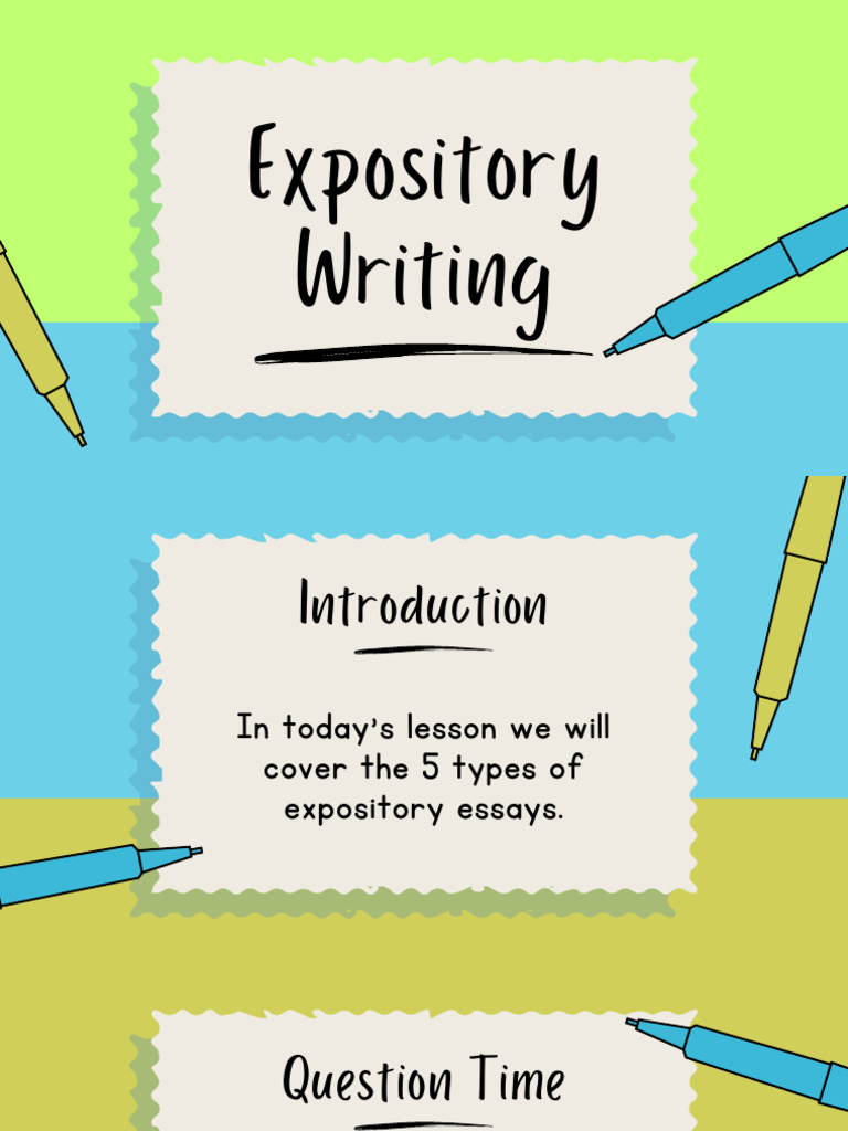 English Expository Writing Presentation | PDF