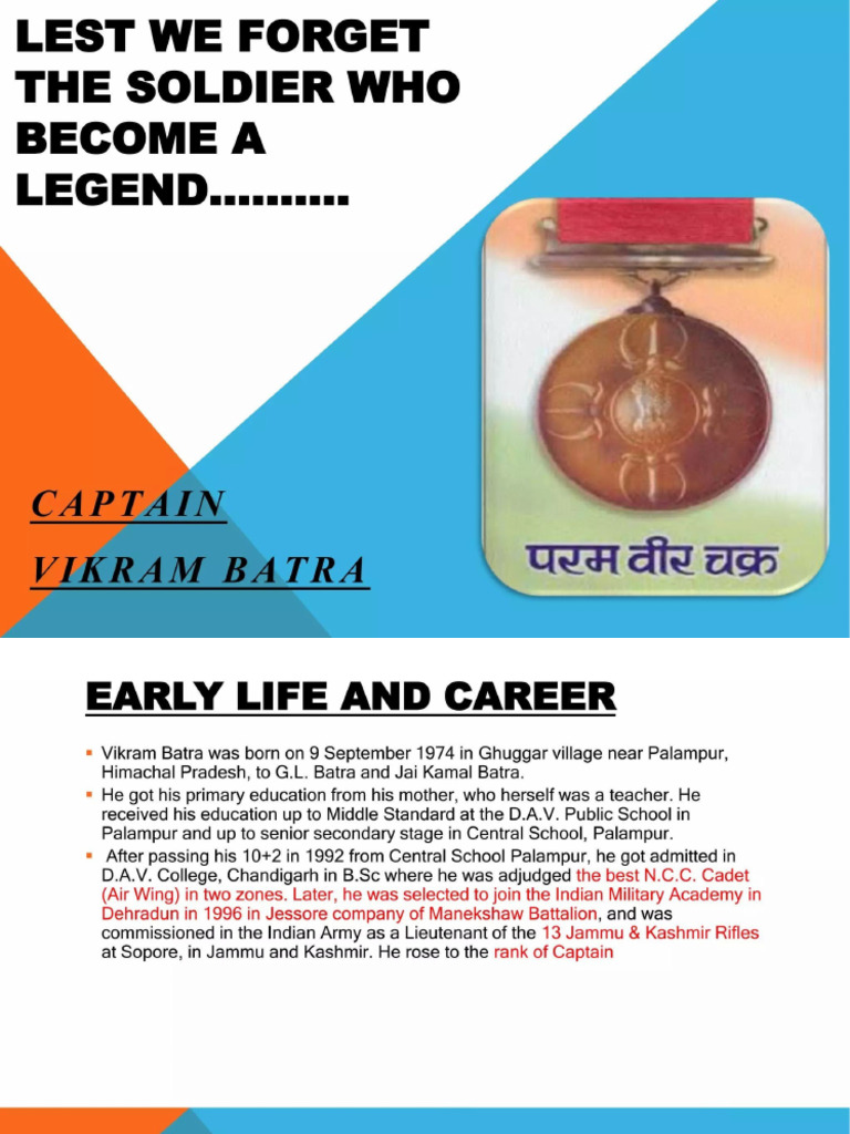 captn-vikram-batra-ppt | PDF