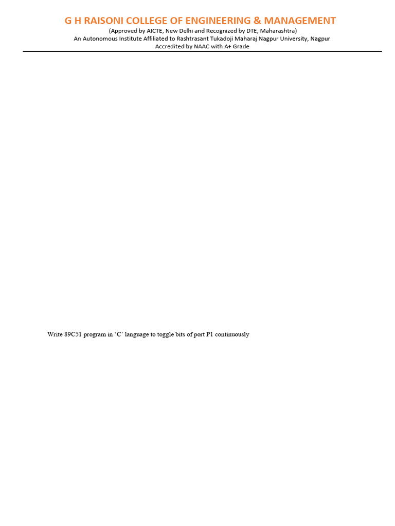 Embedded Systems Assignment Guide | PDF | Embedded System | Computer Engineering