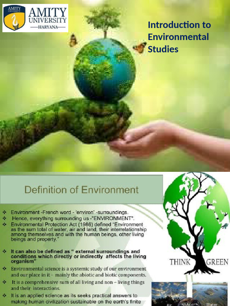Intro environmental-studies-environmental | PDF