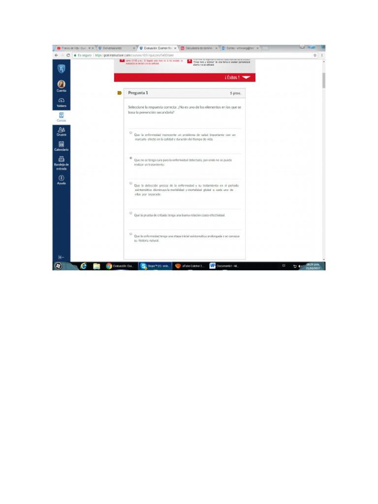Respuestas Examen Final Viviana | PDF