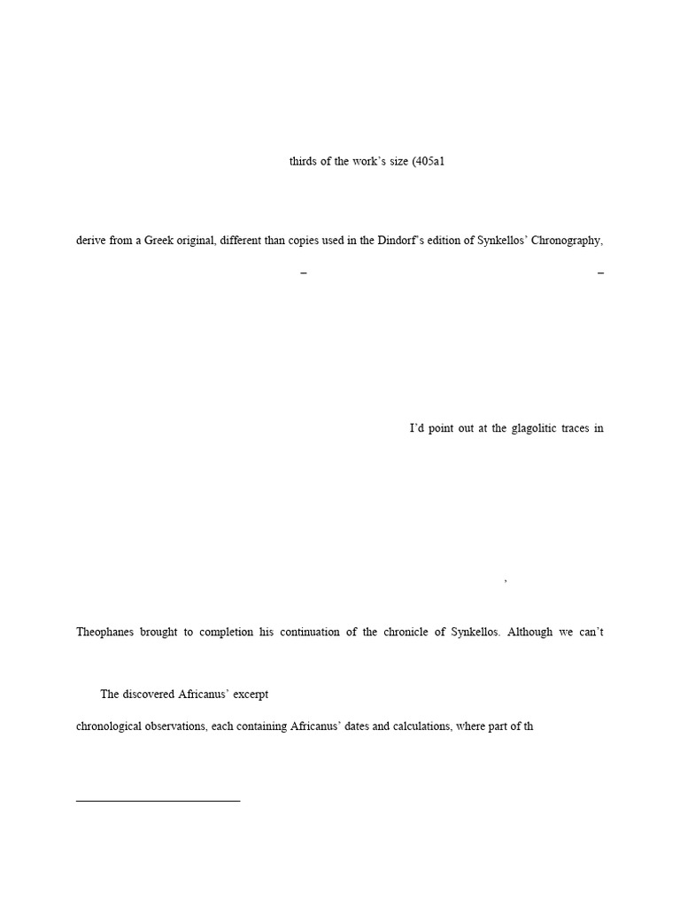 The Chronicle of Julius Africanus in Sla | PDF | Roman Republic ...