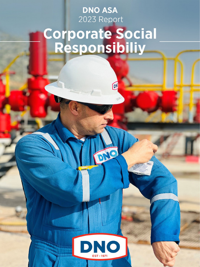 DNO 2023 CSR Report Overview | PDF | Corporate Social Responsibility
