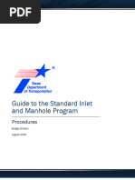 TxDOT Precast Inlets & Manholes Guide | PDF | Copyright | Concrete