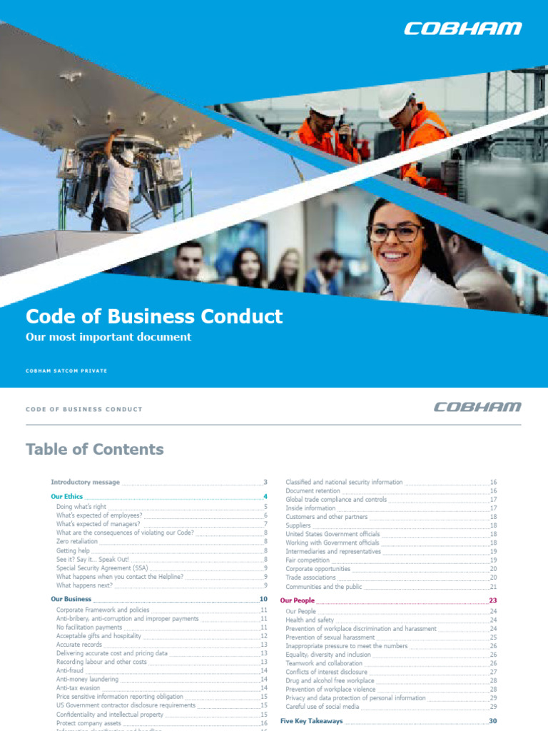 Cob E02 Coc Presentation Satcom 2021 | PDF | Bribery | International ...