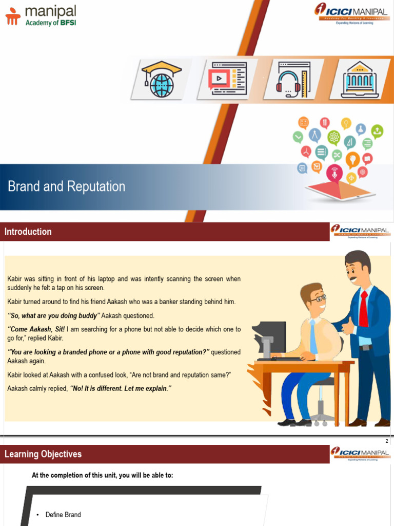 1.1 - Brand and Reputation | PDF | Reputation | Brand