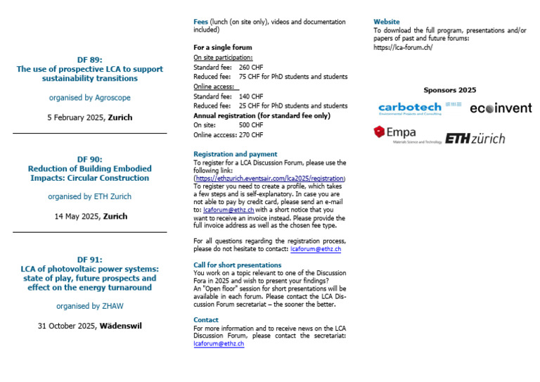 Flyer_2025 | PDF