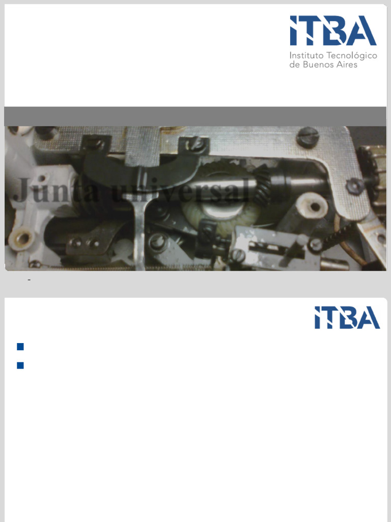 10 Junta Universal | PDF | Eje | Velocidad