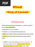 Flower Biology of Wheat 1 | PDF
