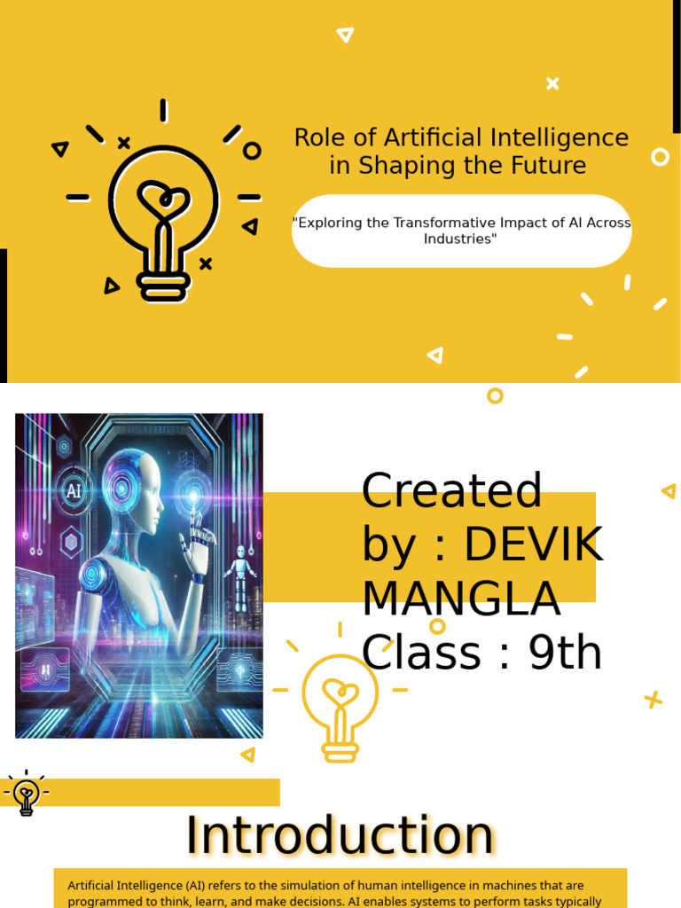 Ai Presentation | PDF | Artificial Intelligence | Intelligence (AI ...