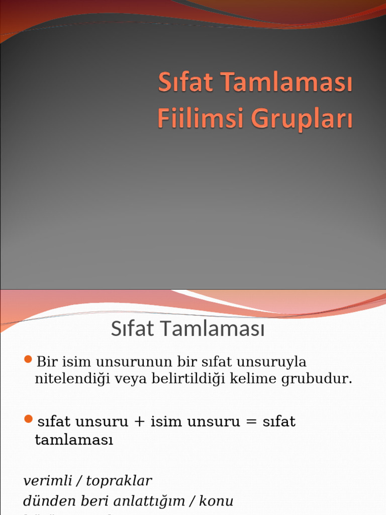 6-Kelime Grupları 2.ders | PDF