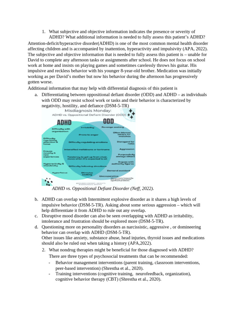 What Subjective and Objective Information Indicates The Presence or ...