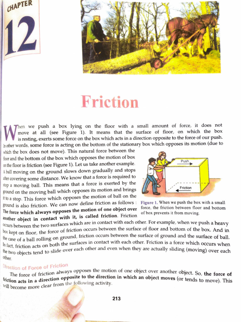 Understanding Friction Basics | PDF | Friction | Force
