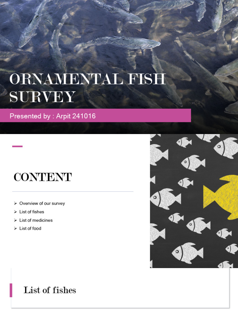 FISH | PDF | Fish | Aquarium