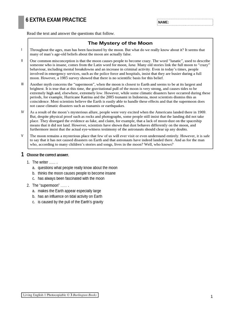 LE1_AIO_EEP6 | PDF | Moon