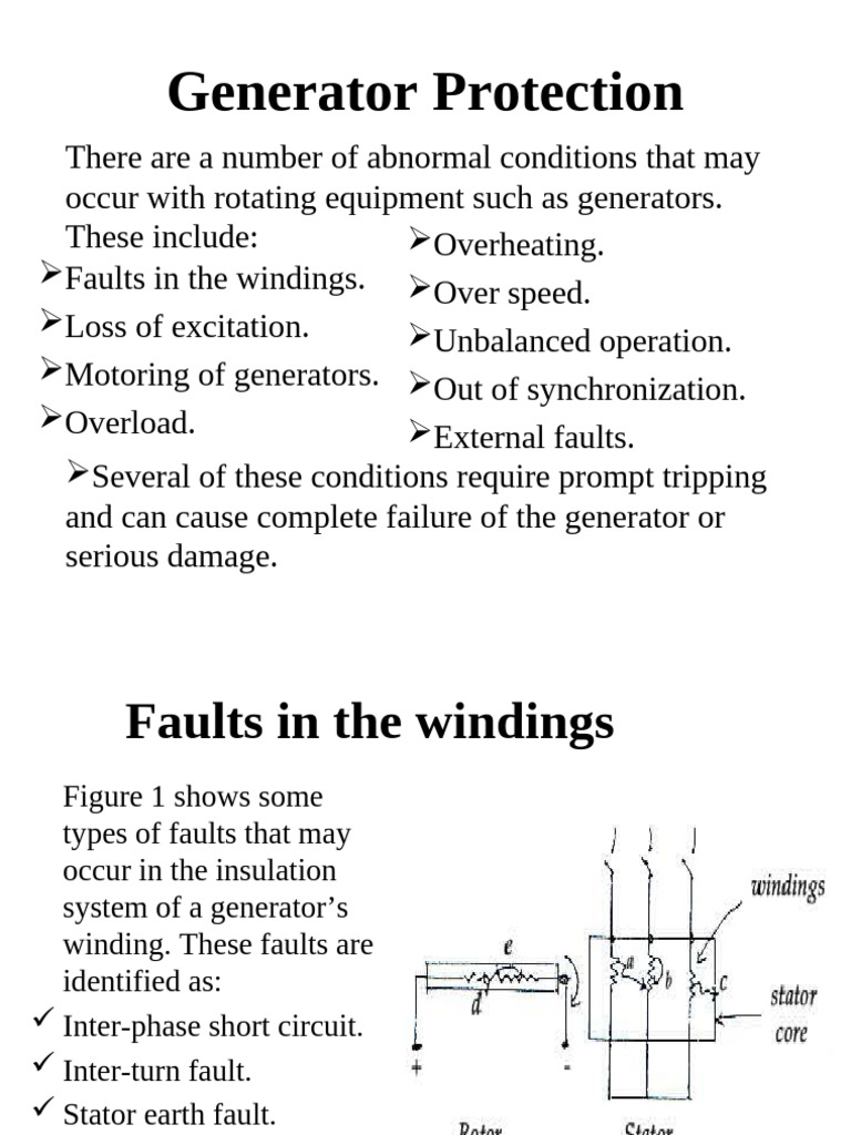 Power System Protection 5 Pdf Electric Generator Relay