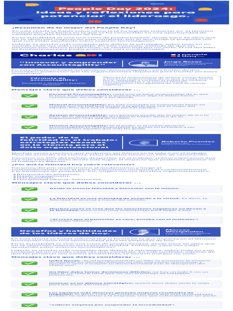 PDF Peopleday Descargable | PDF