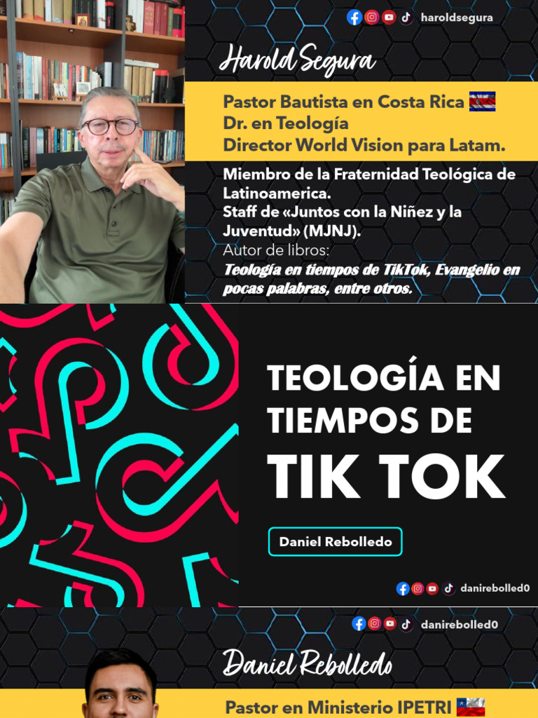 Teología en Tiempos de TikTok - Ps Daniel Rebolledo | PDF | Teología | Creencia religiosa y doctrina