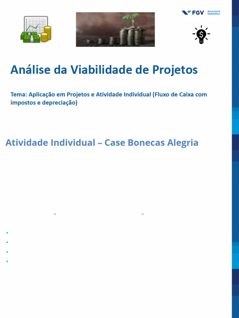Viabilidade Financeira: Projeto Bonecas Alegria | PDF