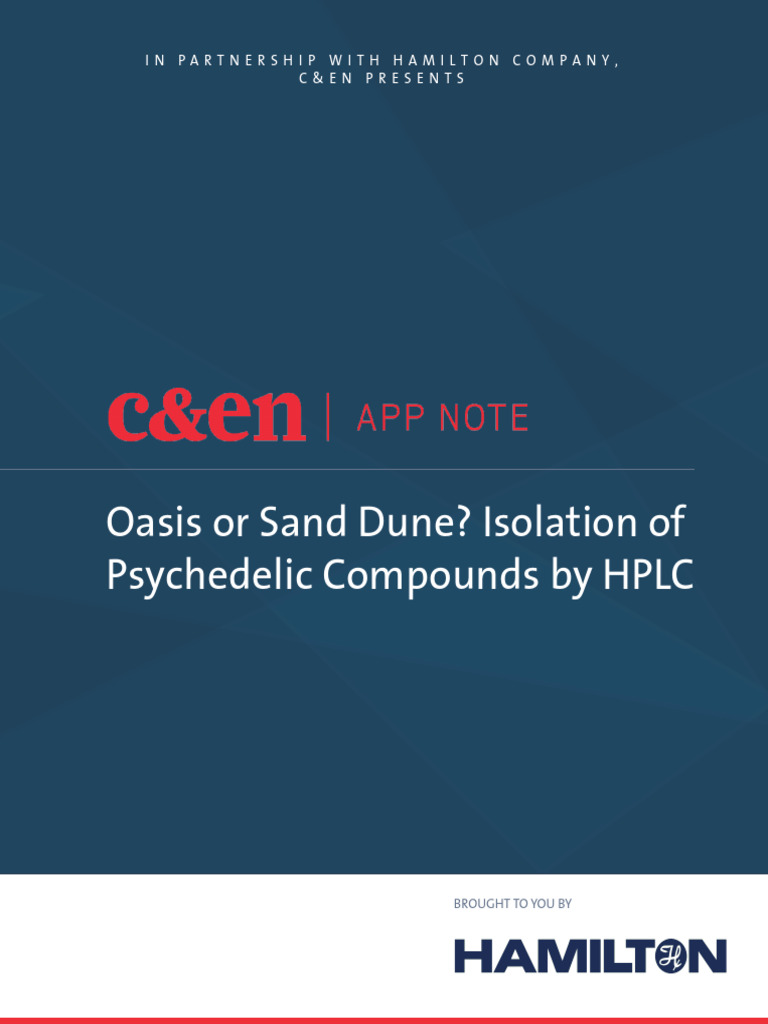 Psychedelics CEN | PDF | Psychedelic Drugs | High Performance Liquid Chromatography