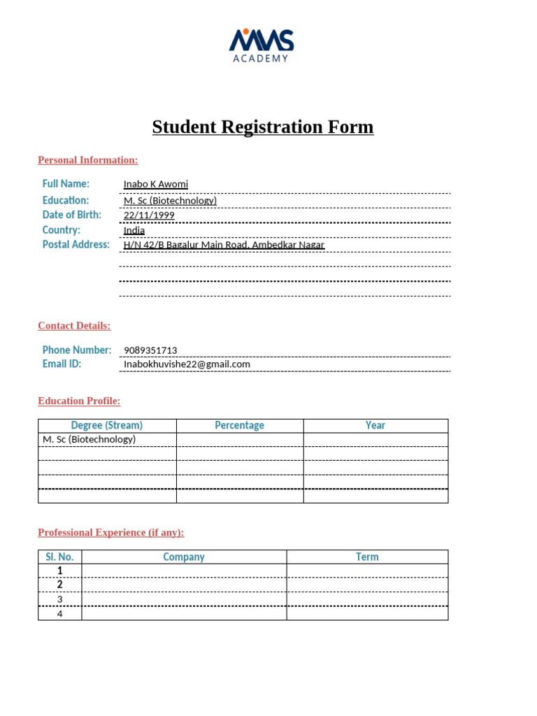 Requisition Form - (00D) | PDF
