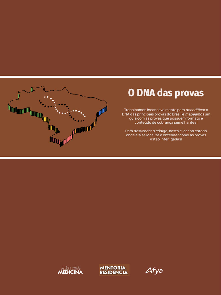 Dna Das Provas | PDF | Educação Médica | Brasil