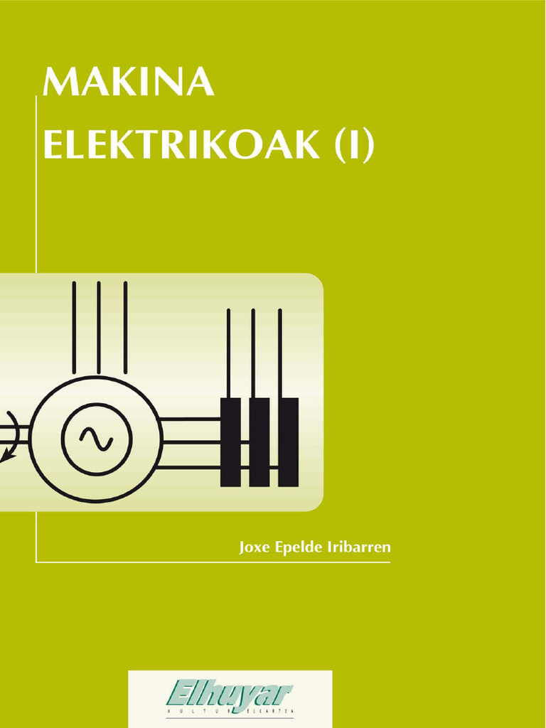 Makina Elektrikoak Elhuyar I | PDF