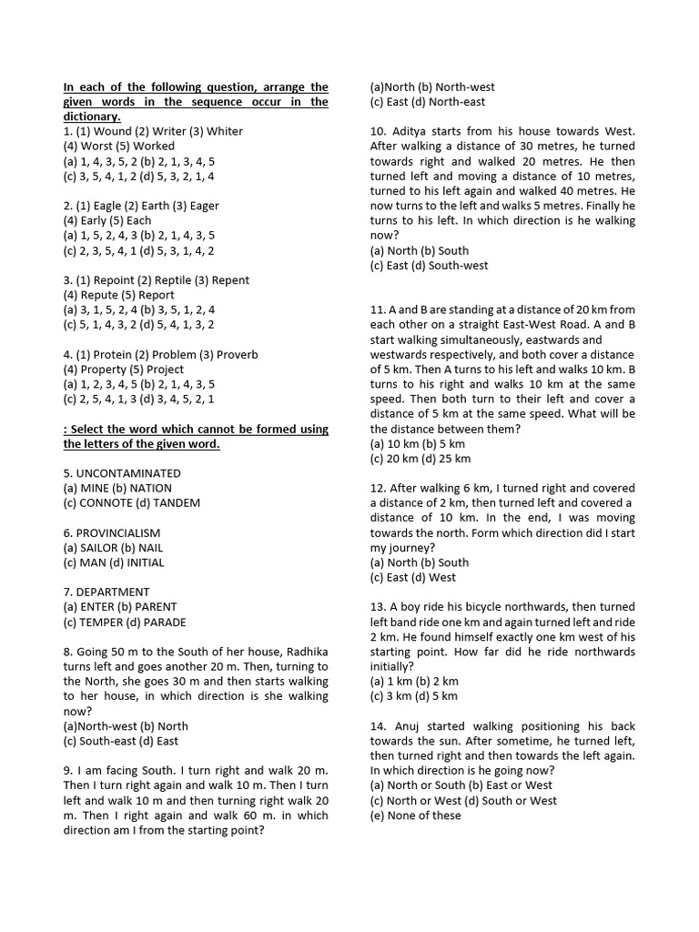test-1 | PDF | Units Of Measurement | Length