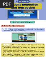Class 7 Chapter 12 Light | PDF | Mirror | Glass Engineering And Science