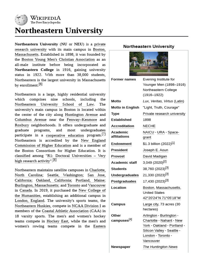 Northeastern_University | PDF