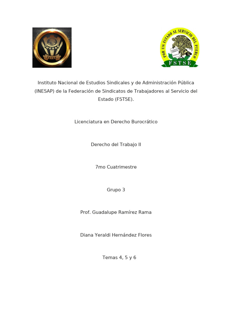 Temas 4, 5 y 6 | PDF | Derecho laboral