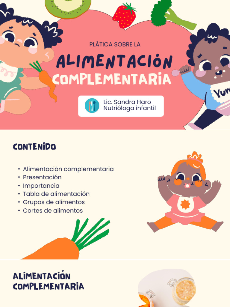 Alimentacion Complementaria | PDF