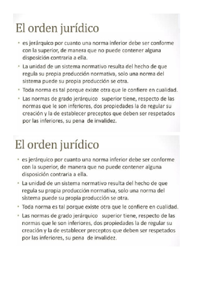 Orden Juridico | PDF
