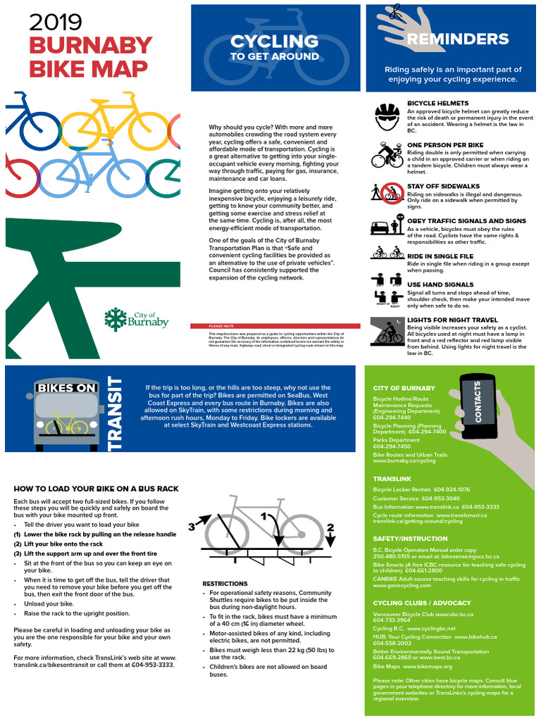 Bike Map | PDF | Transport | Land Transport