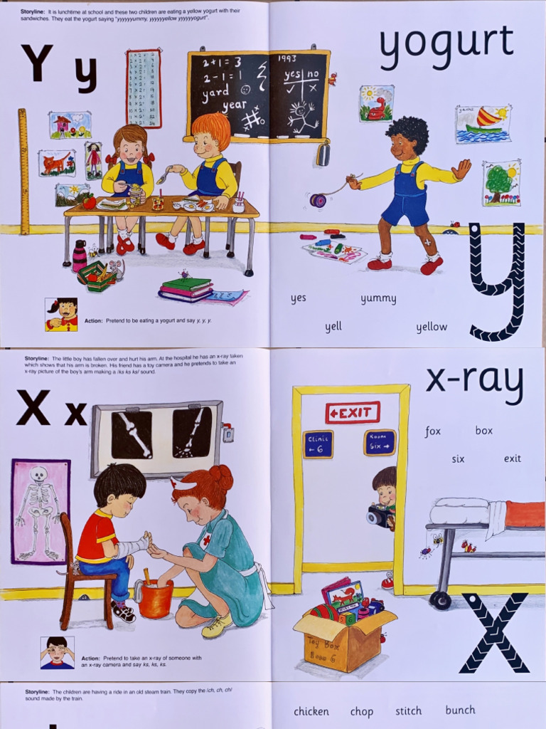 Jolly Phonics Big Book Group 6 | PDF