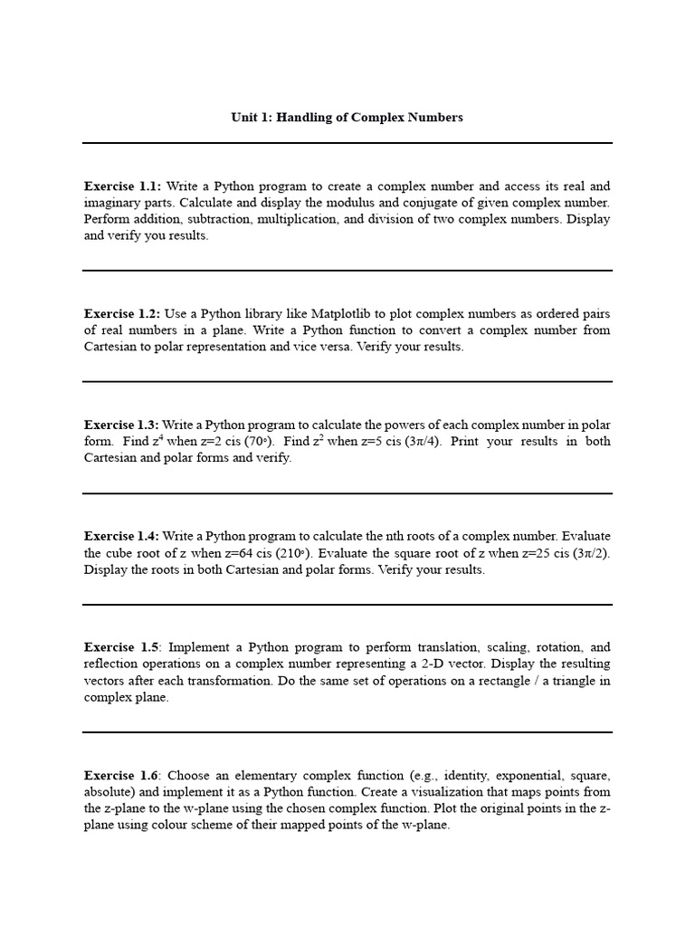 Problem set#MP3 | PDF | Complex Number | Discrete Fourier Transform