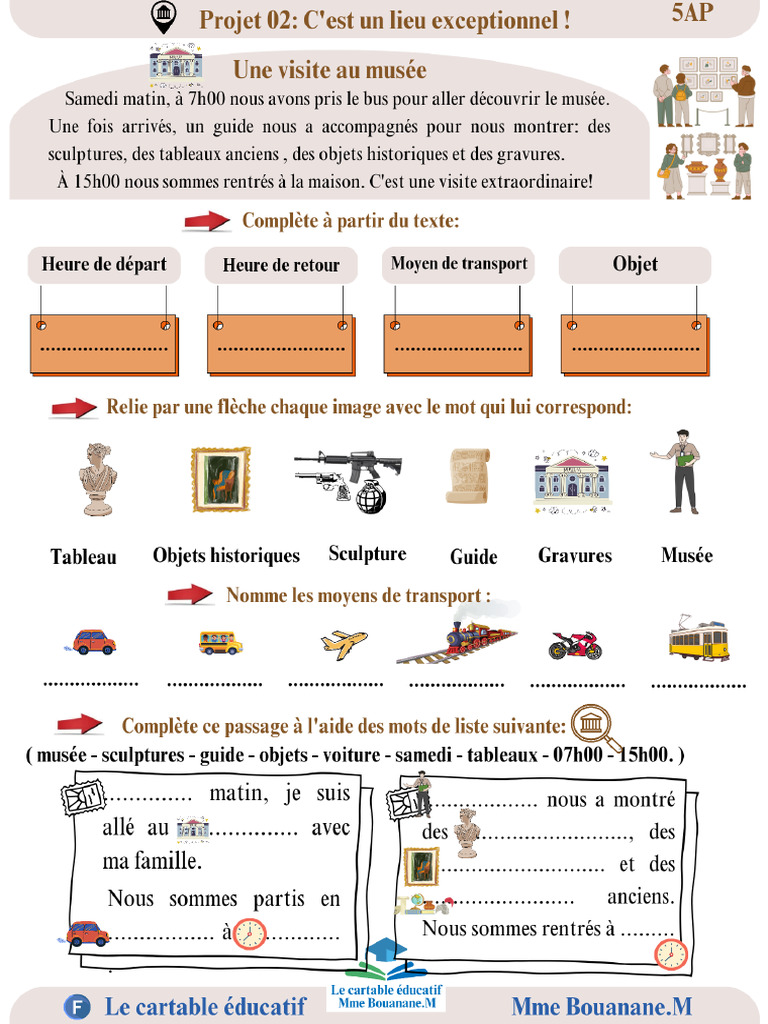 Au musée | PDF