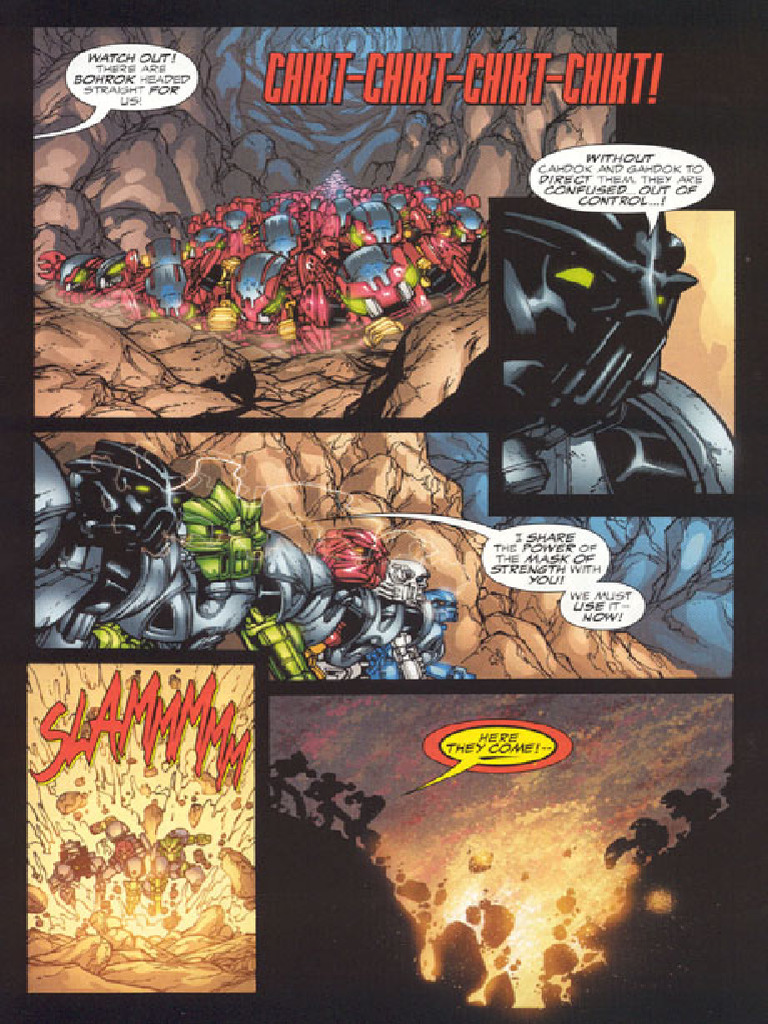 BIONICLE Comic - Issue 8 Bonus Pages | PDF