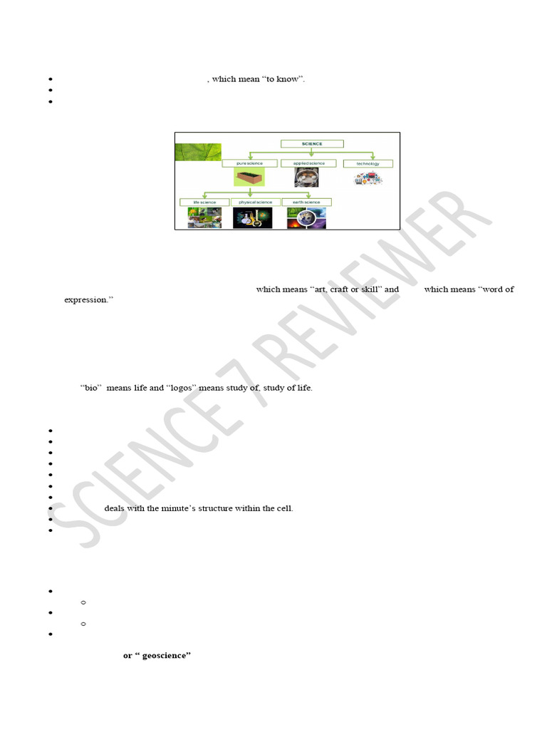 SCIENCE-7-REVIEWER | PDF | Earth Sciences | Experiment
