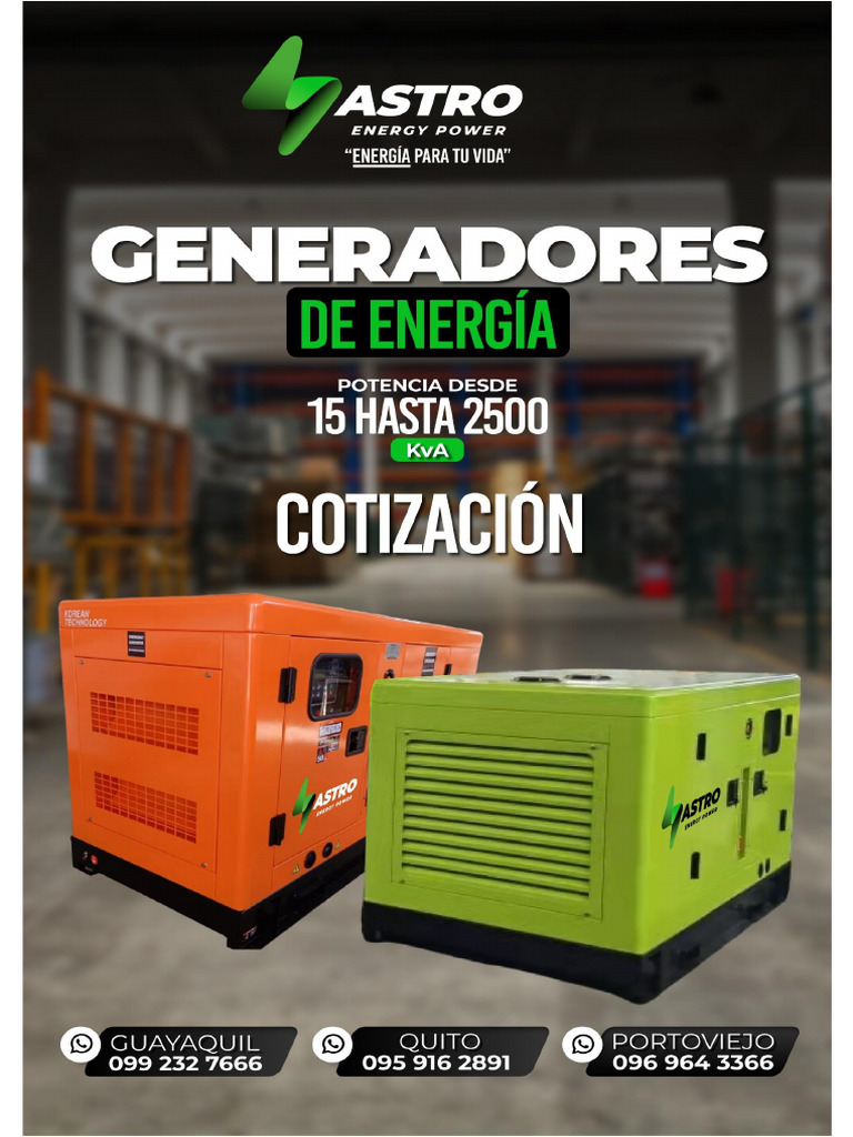 Astro Power Isuzu 30kva 240v 60hz - 2ph | PDF