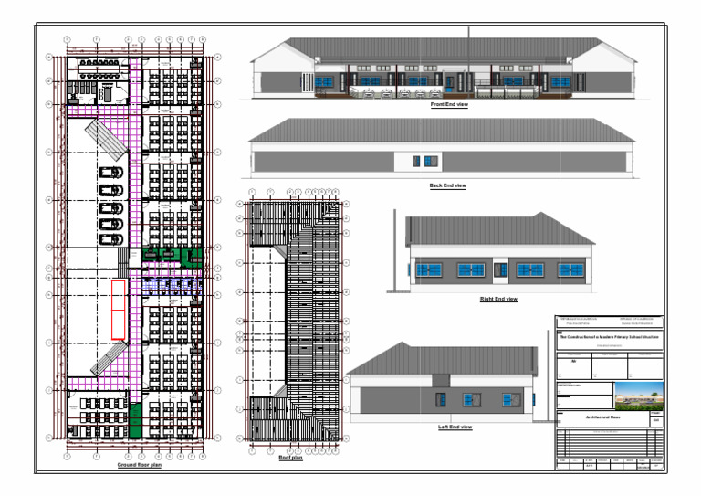 Modern Primary School Architectural Plans | PDF