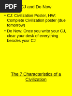 6 Characteristics of Civilization | PDF